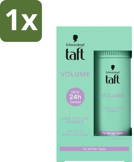 Taft - Volume - Hair Styling Powder - Instant volume - 10 gr - 1 stuk | bol