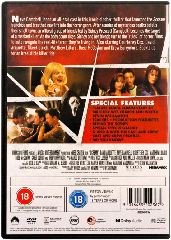 Scream (DVD) (Dvd), Courteney Cox | Dvd's | bol