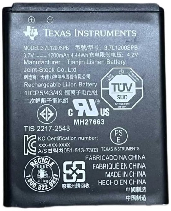 Texas Instruments Accupack Voor Ti-Nspire Cx/ Cx Cas Modellen | bol