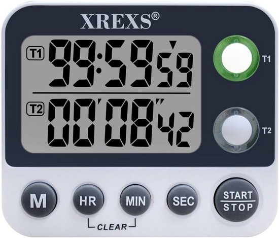 Digitale Keukenwekker met Groot LCD-Display en Magnetische Bevestiging ...