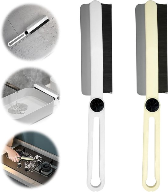 Multifunctionele Roterende Voegenborstel Set voor Toilet, Badkamer en ...