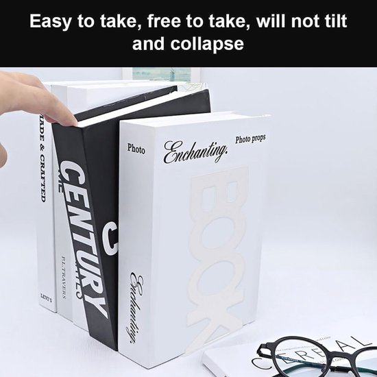 Metalen Boekensteun met Letterpatroon - Stabiliteit en Organisatie voor ...