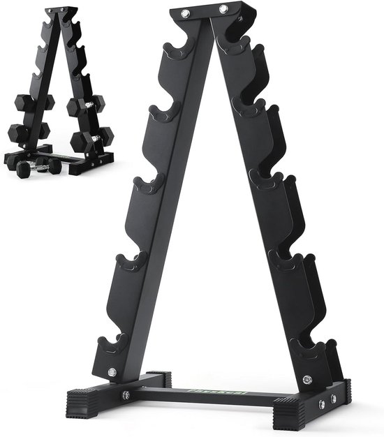 Halterhouder voor Korte Halters - Duurzaam Staal, Tot 300 kg ...