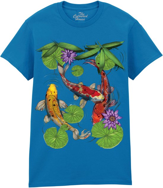 Koi Karper Koi Fish The Coloured House T-shirt L | bol