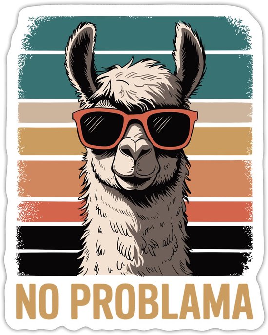 No Problama | Geen Problama Lama Sticker | bol