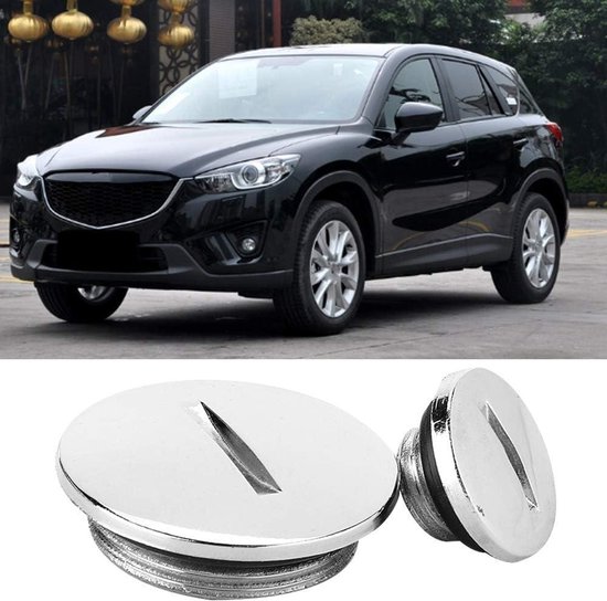 Motor Engine Cover Cap Set van 2 stuks - Aluminiumlegering ...