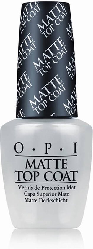 OPI - Matte Top Coat - 15ml - Nagellak | bol