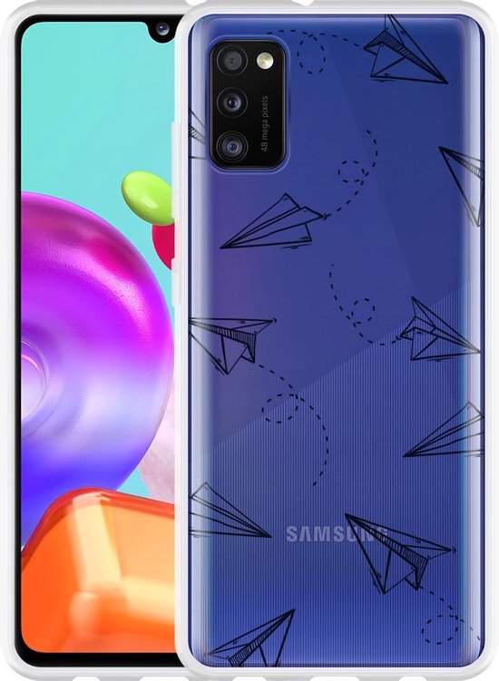 Samsung Galaxy A41 Hoesje Paper Planes | bol.com