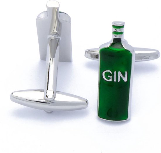 Manchetknopen - Gin Flessen Groen | bol
