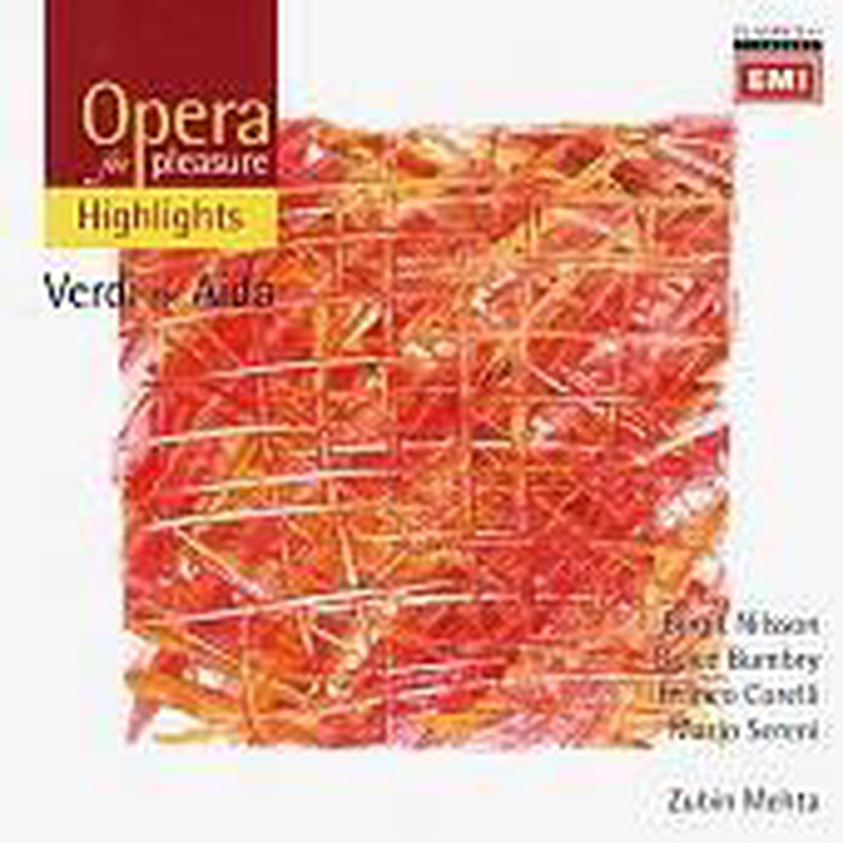 Verdi: Aida (Highlights), Zubin Mehta | CD (album) | Muziek | bol