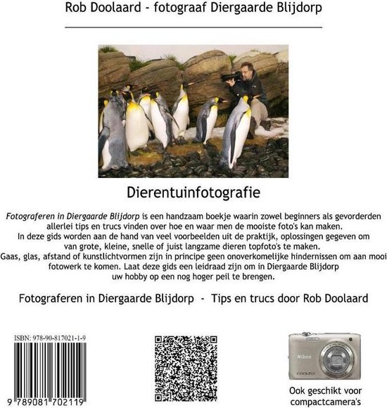 Dierentuinfotografie | 9789081702119 | Rob Doolaard | Boeken | bol.com