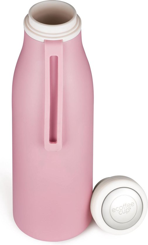 Ecoffee Cup Thermosfles Local Fluff Tall 500 Ml Rvs Roze | bol