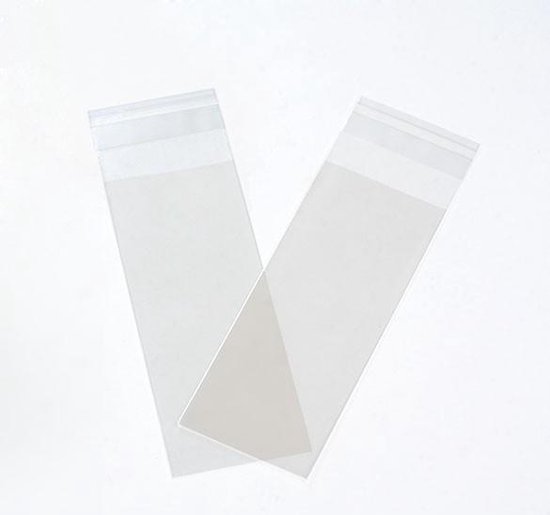 Plastic Zakken 4,8x12,1cm Transparant en Hersluitbaar (100 stuks ...