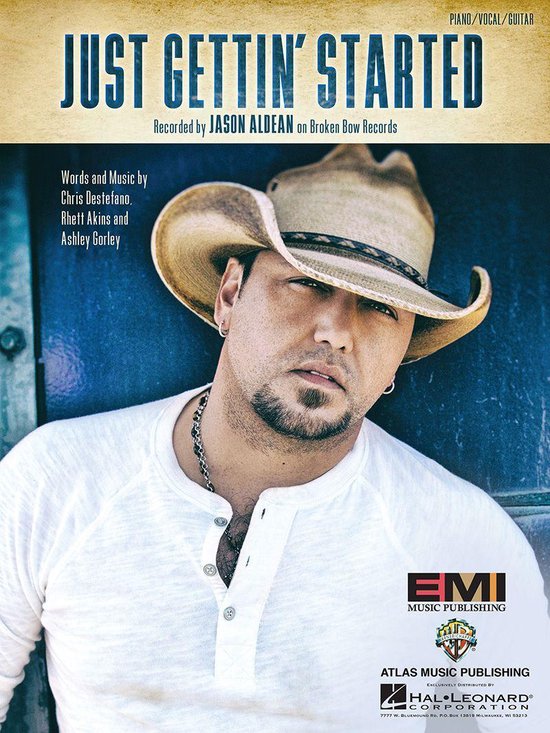 Just Gettin' Started - Sheet Music (ebook), Jason Aldean ...