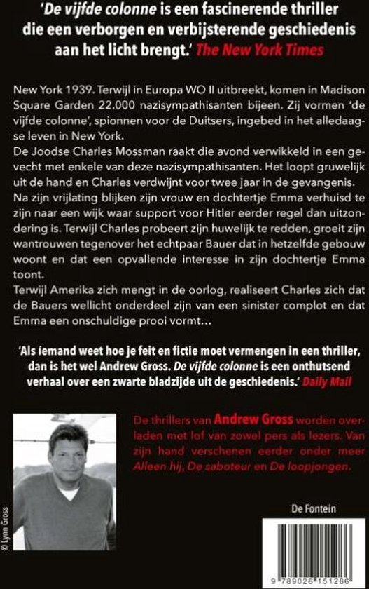 De vijfde colonne, A. Gross | 9789026151286 | Boeken | bol