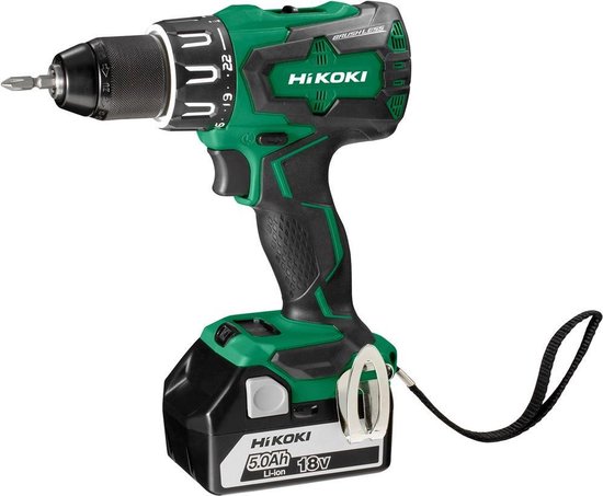 HiKOKI DV18DBSL WPZ accu klopboormachine 18V ,brushless, 5,0Ah hsc II | bol.com