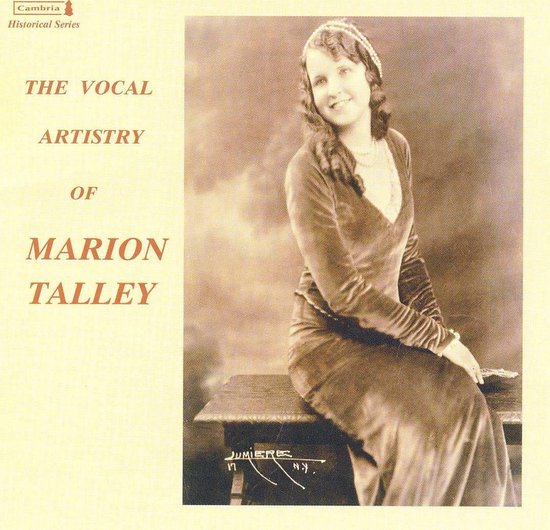 Vocal Artistry of Marion Talley, Talley Sop | CD (album) | Muziek | bol.com