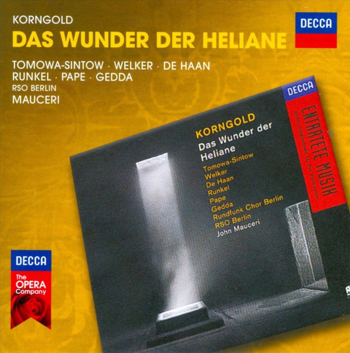 Das Wunder Der Heliane (Decca Opera), John Mauceri | CD (album) | Muziek | bol