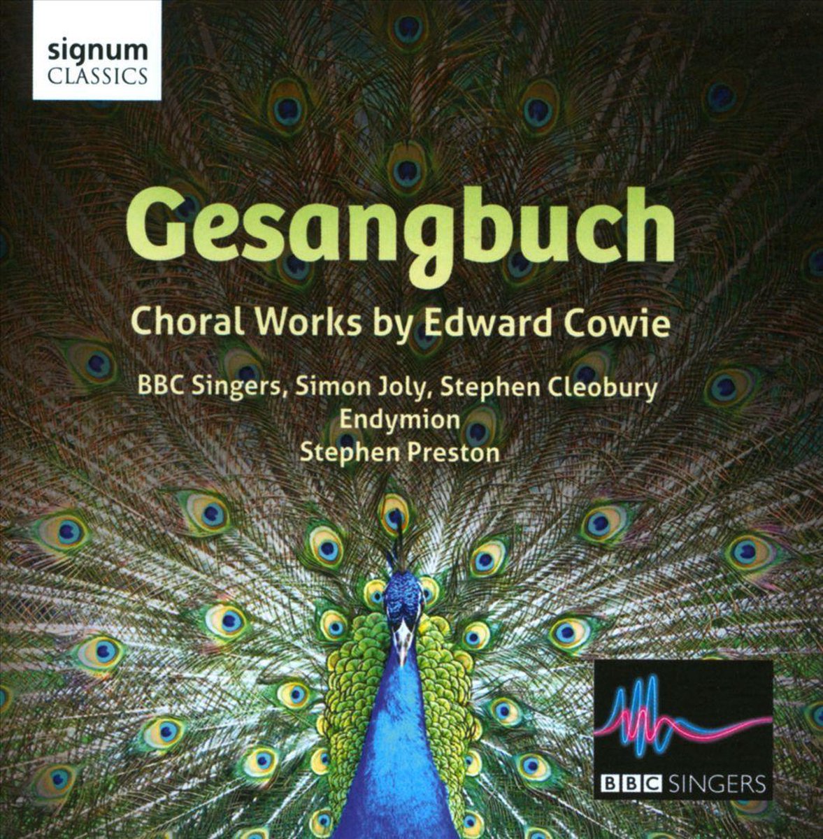 Cowie: Gesangbuch, Choral Works, Endymion | Muziek | bol.com