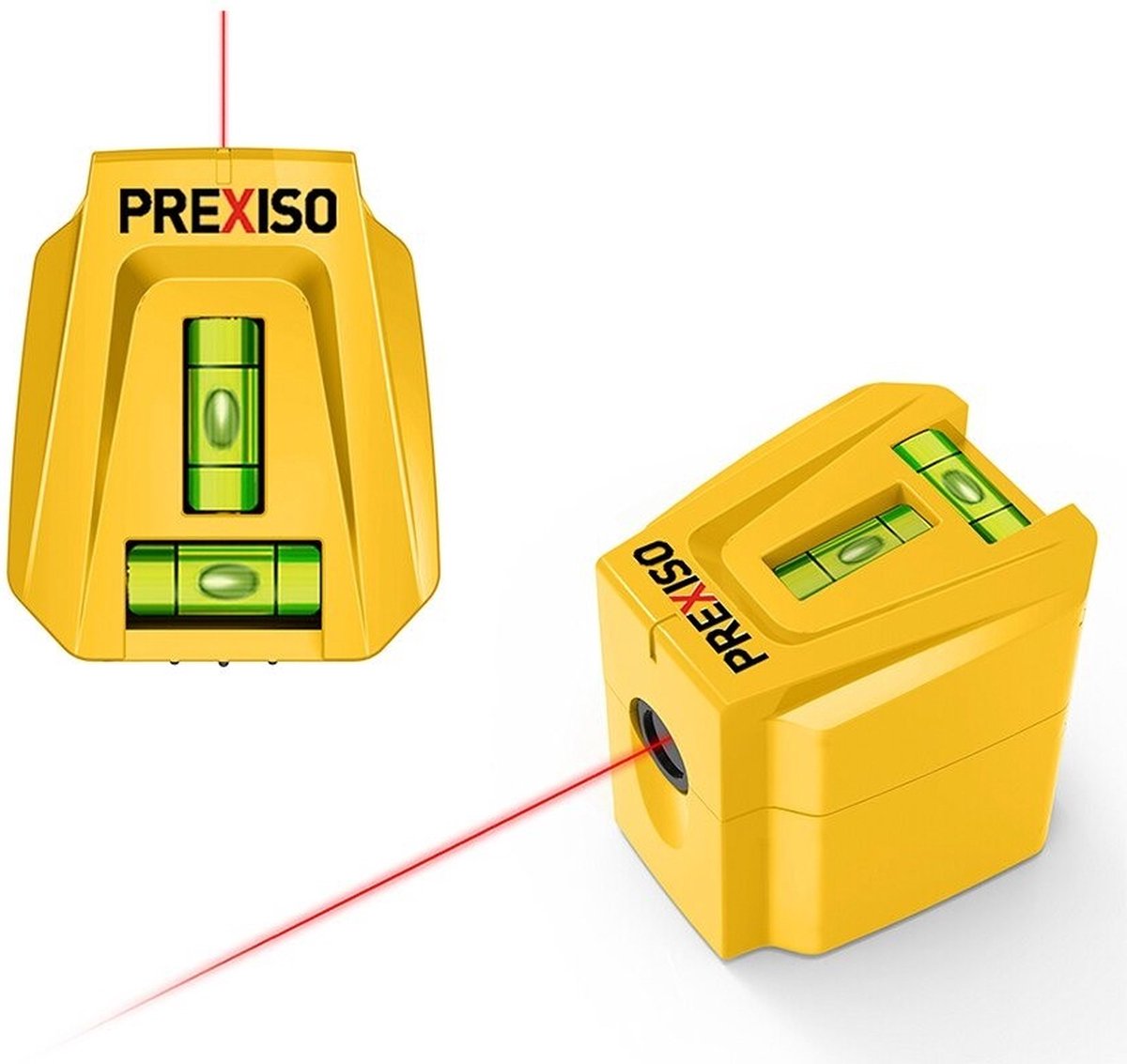 Waterpas - 10 Meter Laser - Laserwaterpas - Horizontaal & Verticaal - 2 ...