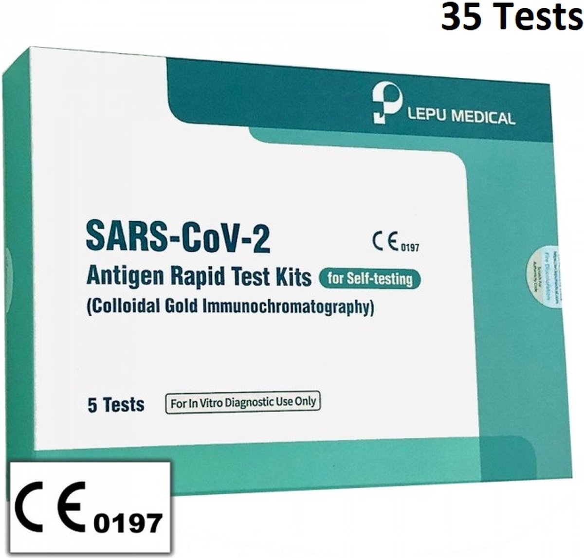 Lepu Medical - 35 stuks - Sars-CoV-2 Antigen Rapid Test - Corona ...