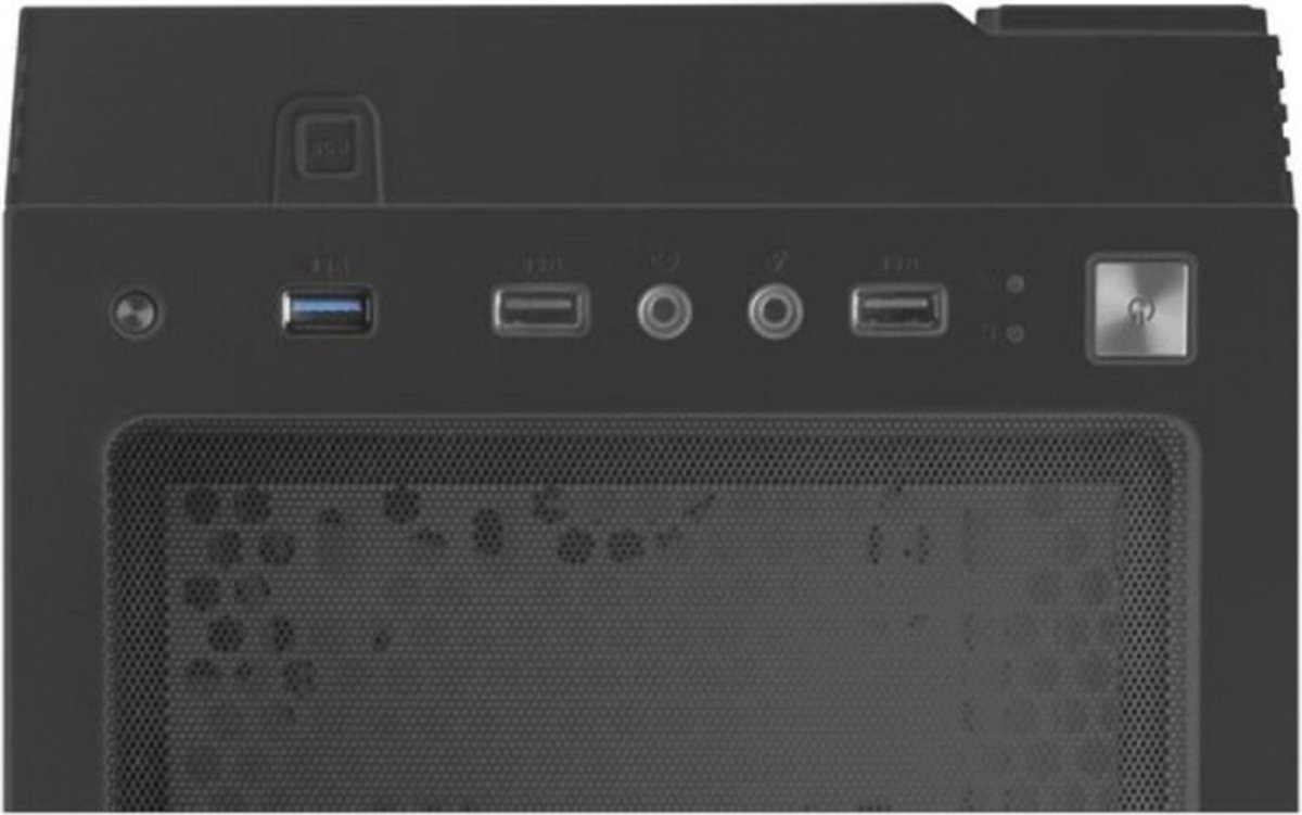 Mars gaming PC Kast - PC Case - ATX - Computer kast - RGB - Zwart | bol.com