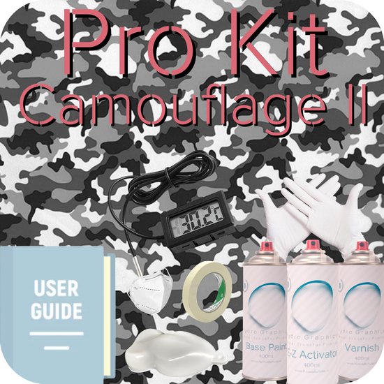 Hydro Graphics Camouflage Dip Kit, Water Transfer Printing Hydro ...