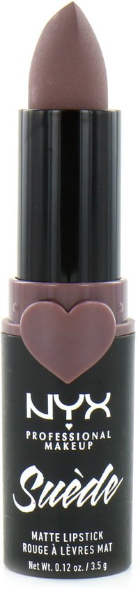 NYX Suède Matte Lipstick - 19 Moonwalk | bol.com