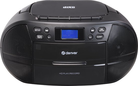 Denver TDC-280 - Boombox - DAB - FM - Radio - CD speler - Cassette ...