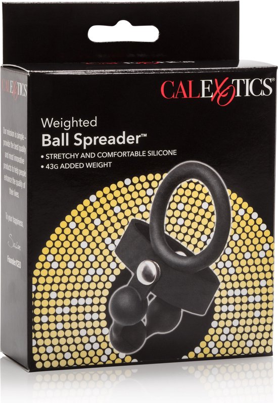 CalExotics - Weighted Ball Spreader - Rings Zwart | bol.com