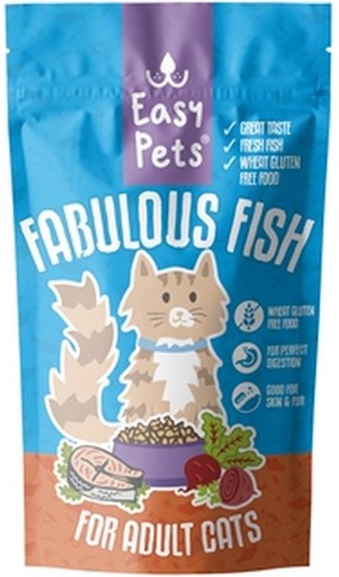 2x EASYPETS FABULOUS FISH ADULT 300GR | bol.com