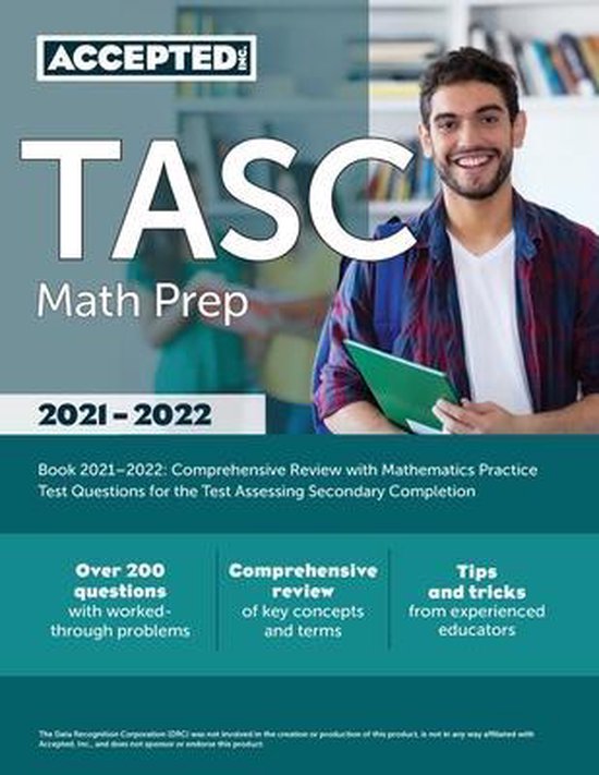 TASC Math Prep Book 2021-2022 | 9781635309638 | Inc Accepted | Boeken ...