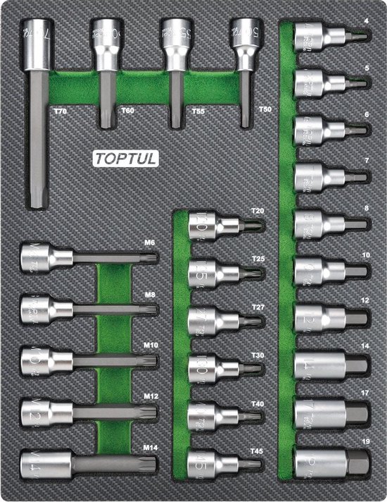 INLEG CARBON TORX, INBUS, 12K SPLINE | bol