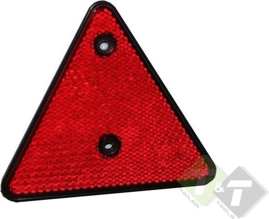 Reflector driehoek Rood, 152mm, E3 gekeurd | bol.com