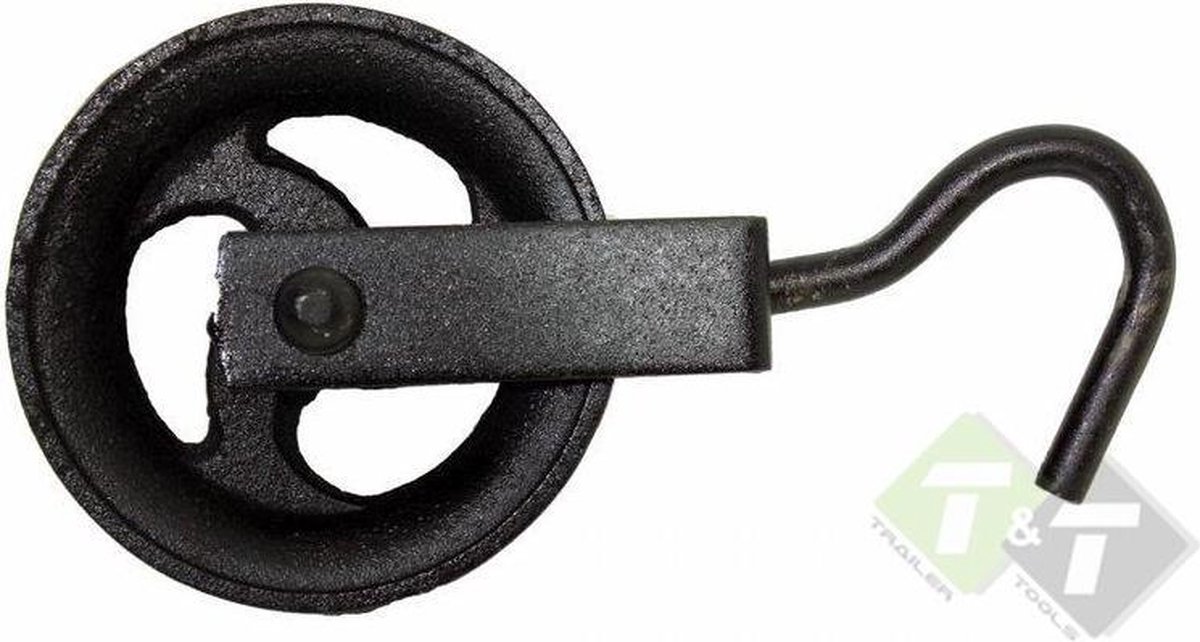 Hijshaak / Katrol, 120mm met haak, Benson | bol.com