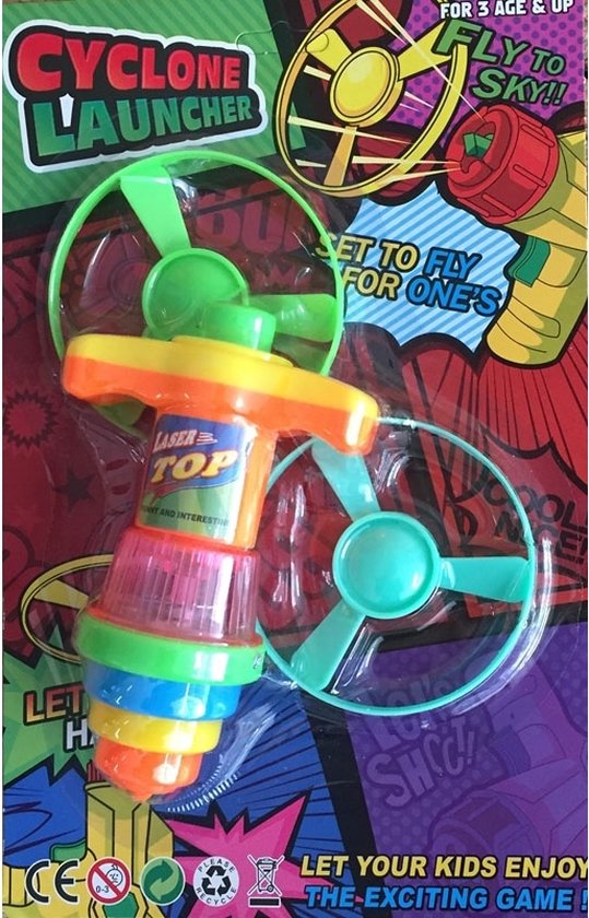 Cyclone Launcher afschiet tol op kaart | bol.com
