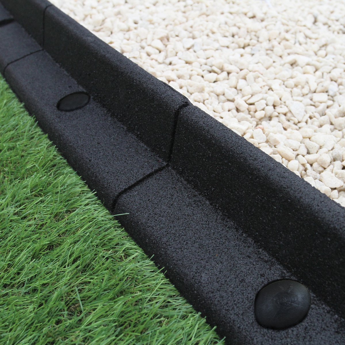 Flexibele Borderrand tuin - Zwart - Set: 30 x 1.2 meter (120 x 8.1 x 8. ...