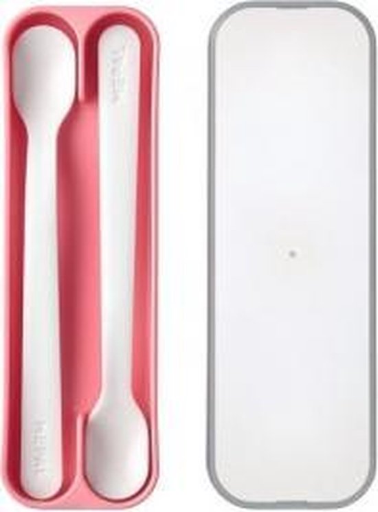 Mepal Mio babylepel – Set van 2 – Lange steel – Kinderservies – Deep ...