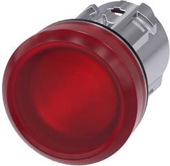 Siemens 3SU1051-6AA20-0AA0 Verlichte melder Plat Rood 1 stuk(s) | bol