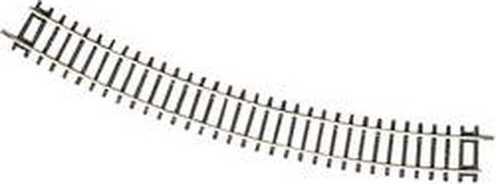H0 Roco RocoLine (zonder ballastbed) 42424 Gebogen rails 12 stuk(s) | bol
