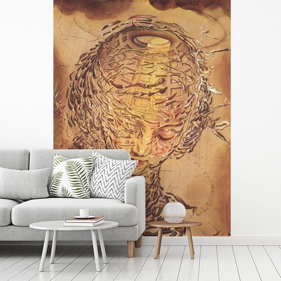 Fotobehang Salvador Dali 2 - Raphaelesque Head Exploding - Schilrij van ...