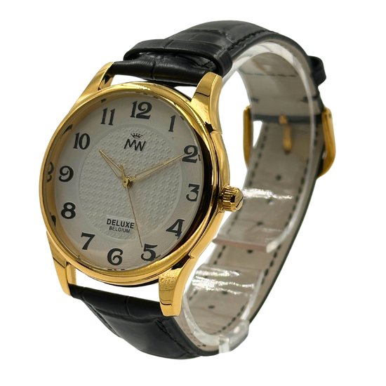 Mats Watch Collectie voor Heren - AURA Brown - Leather belt - Horloge ...
