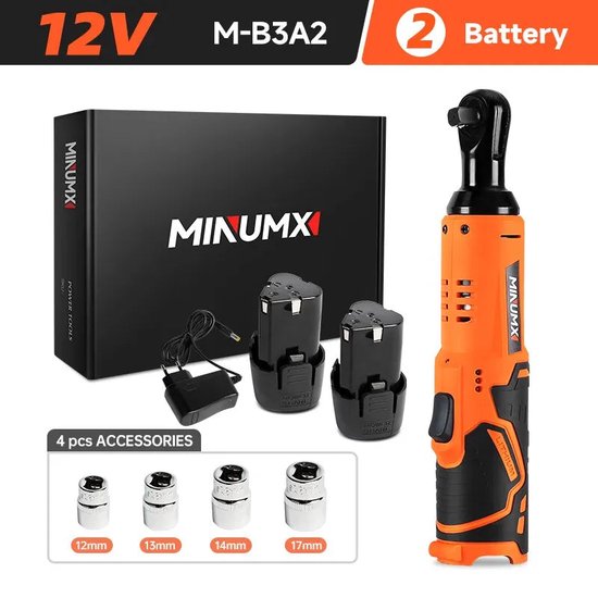 Beroli - Minumx 45NM - Elektrische Schroevendraaier 12V - Draadloos ...