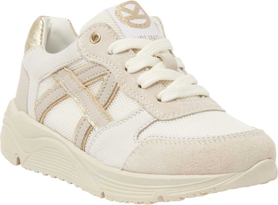 Kipling LEONI - sneakers meisjes - Beige - sneakers maat 28 | bol