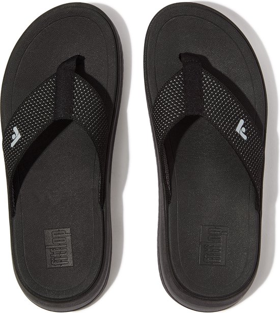 FitFlop Surff Two-Tone Webbing Toe-Post Sandals - Maat 41 | bol