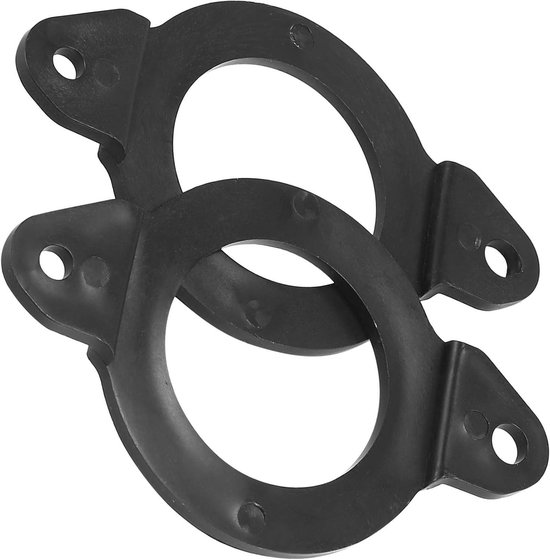 Speaker Montage Adapter Beugel Ringen voor Auto - Zwart Plastic - Set ...
