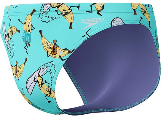 Speedo Allover Digital 5cm Zwemslip Blauw UK 30 Man | bol
