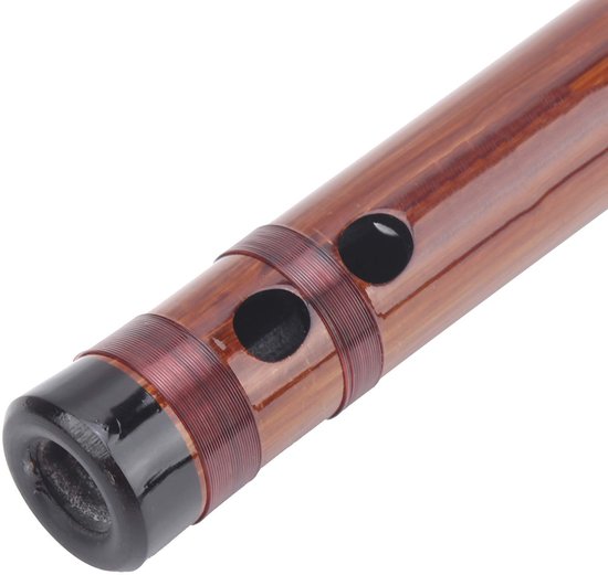 Dizi Instrument, Crackless Straight Glossy C Key Bamboo Flute Flute Set ...