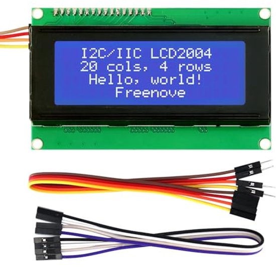 I2C IIC LCD 2004 Module 20x4 Display voor Arduino en Raspberry Pi | bol