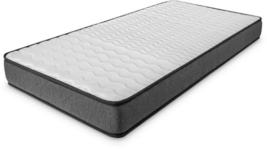 Matras 90x190 cm - HR Geheugenschuim en Latex - Optimale Ondersteuning ...